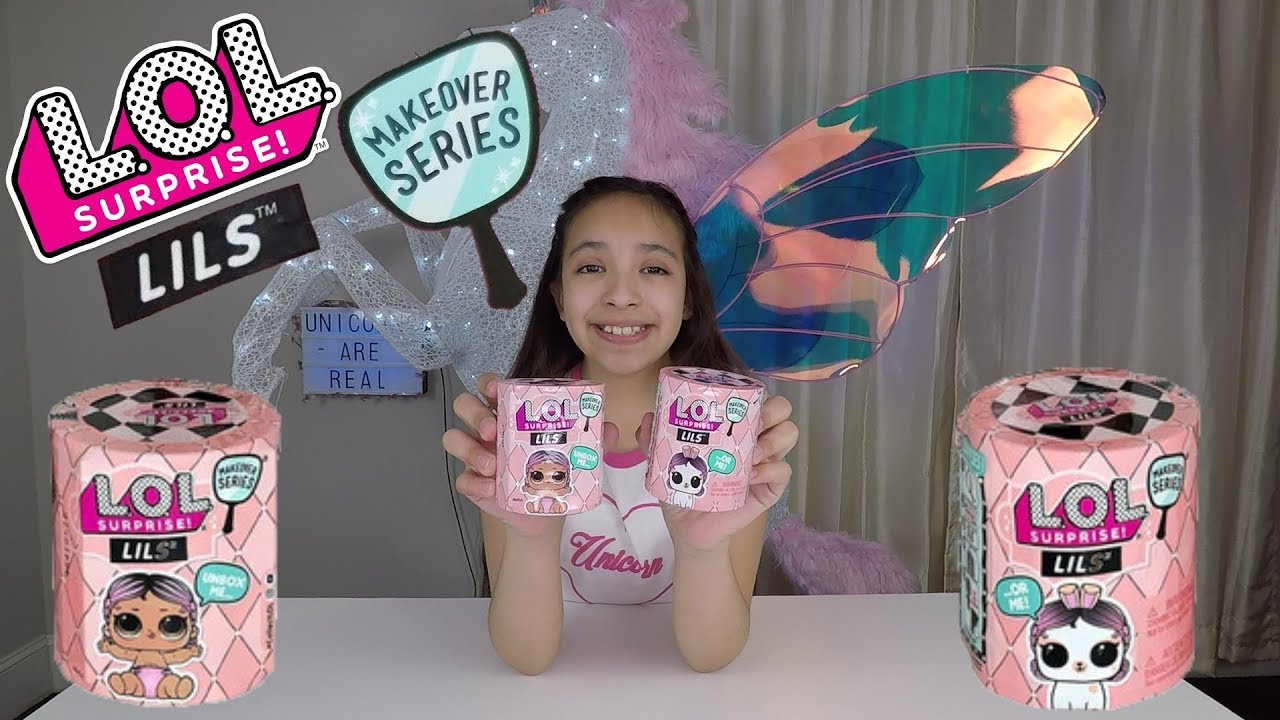 LOL SURPRISE LILS MAKEOVER SERIES 5 UNBOXING - YouTube