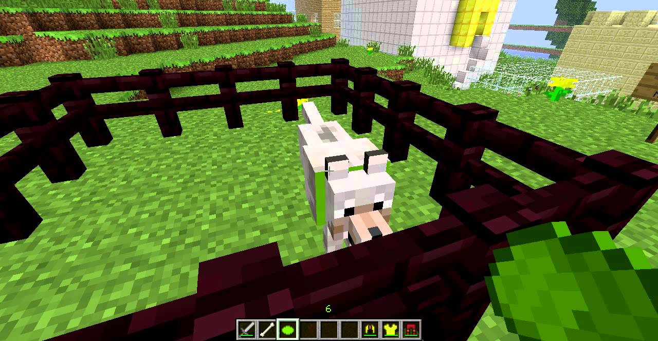 COMO DOMESTICAR UN LOBO EN MINECRAFT - YouTube