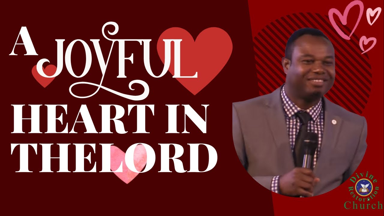 A joyful heart in the Lord | Ps. Decal Nono | 23rd April 2023 - YouTube