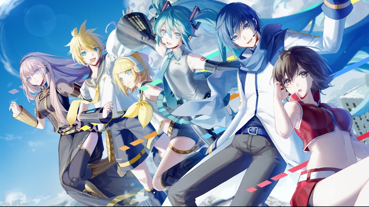 Threading Needles ft. Hatsune Miku, Megurine Luka, Sakine Meiko ...