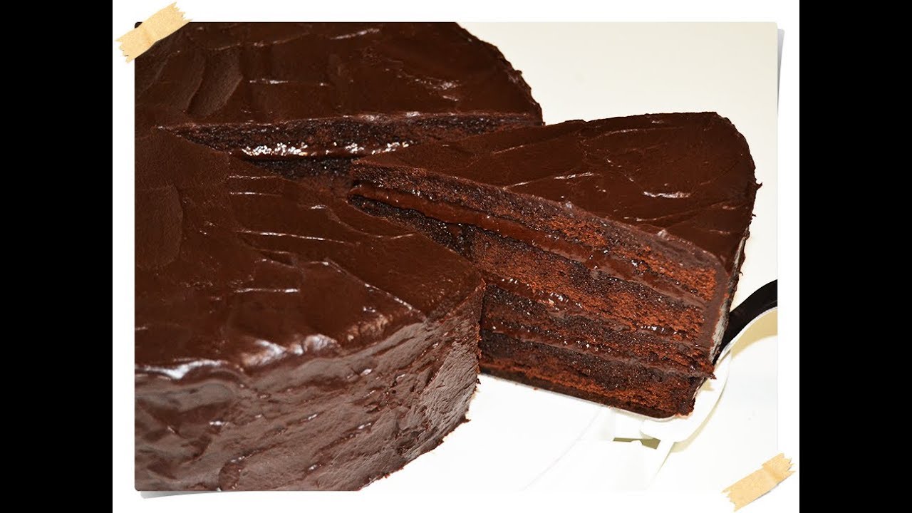 Torta de chocolate Matilda/Matilda chocolate cake - YouTube