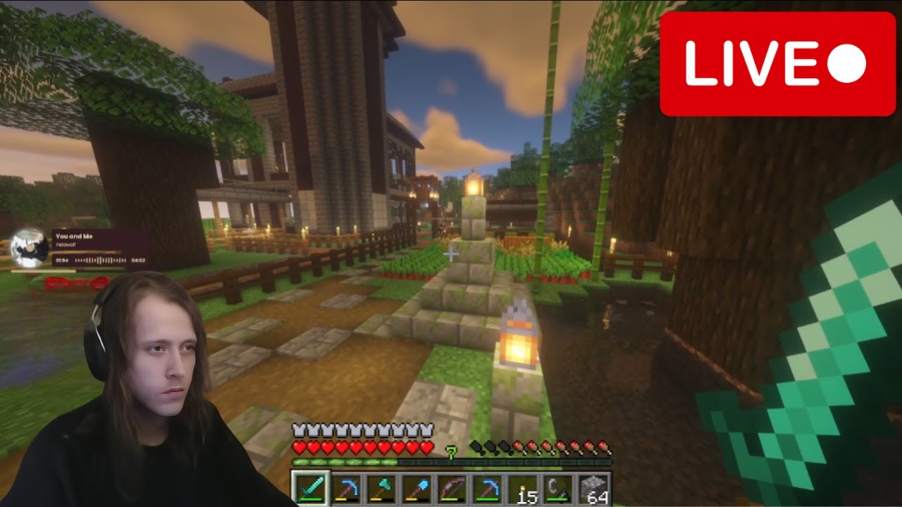 Live Minecraft Adventure: Building Epic Structures & Surviving the Wild ...