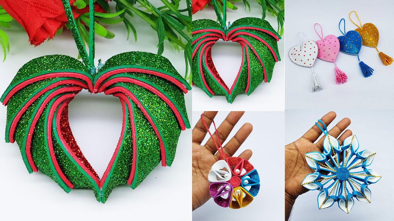 Beautiful Christmas Craft Ideas - How to make beautiful home decoration ...