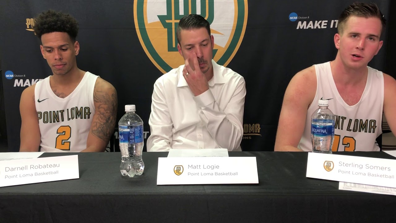 Sterling Somers, Darnell Robateau and coach Matt Logie on the win over ...