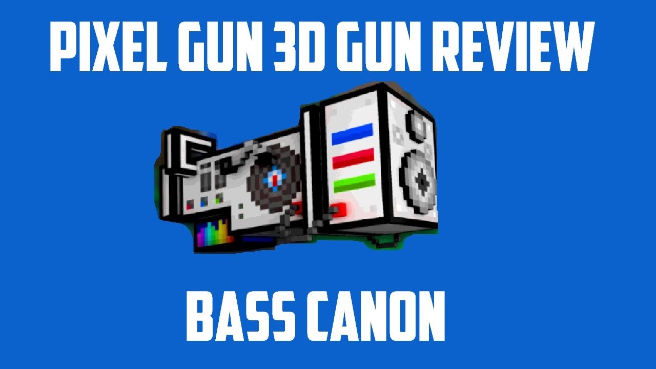 Pixel Gun 3D - Bass Cannon Review - YouTube