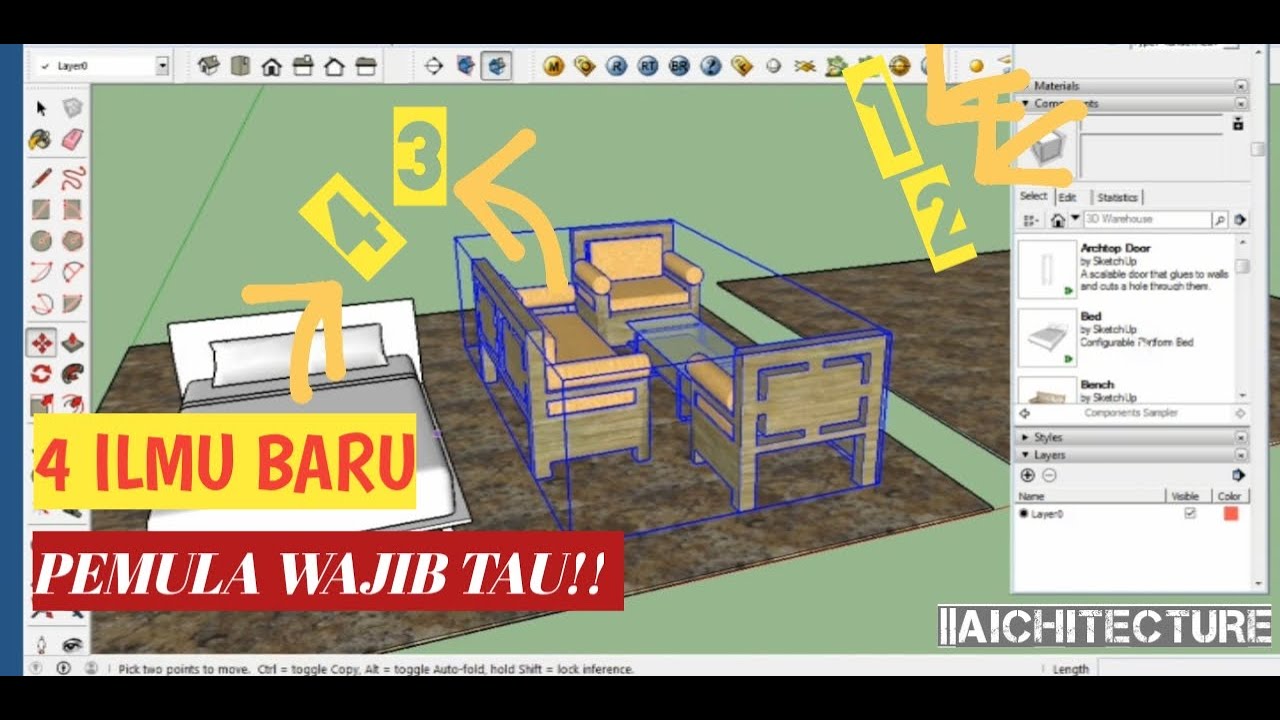 Tutorial Sketchup Pemula