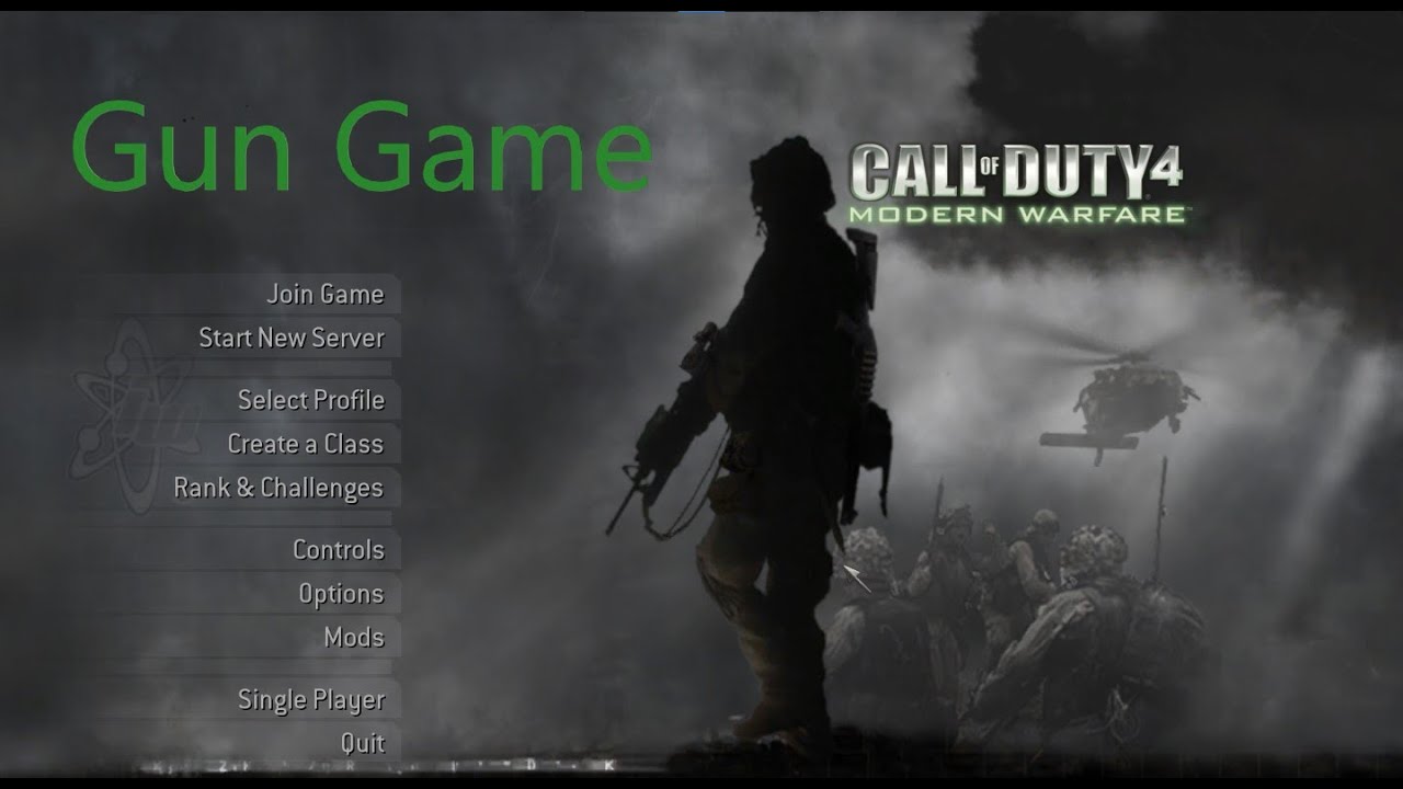 Call of duty Cod4x - Gun game - YouTube