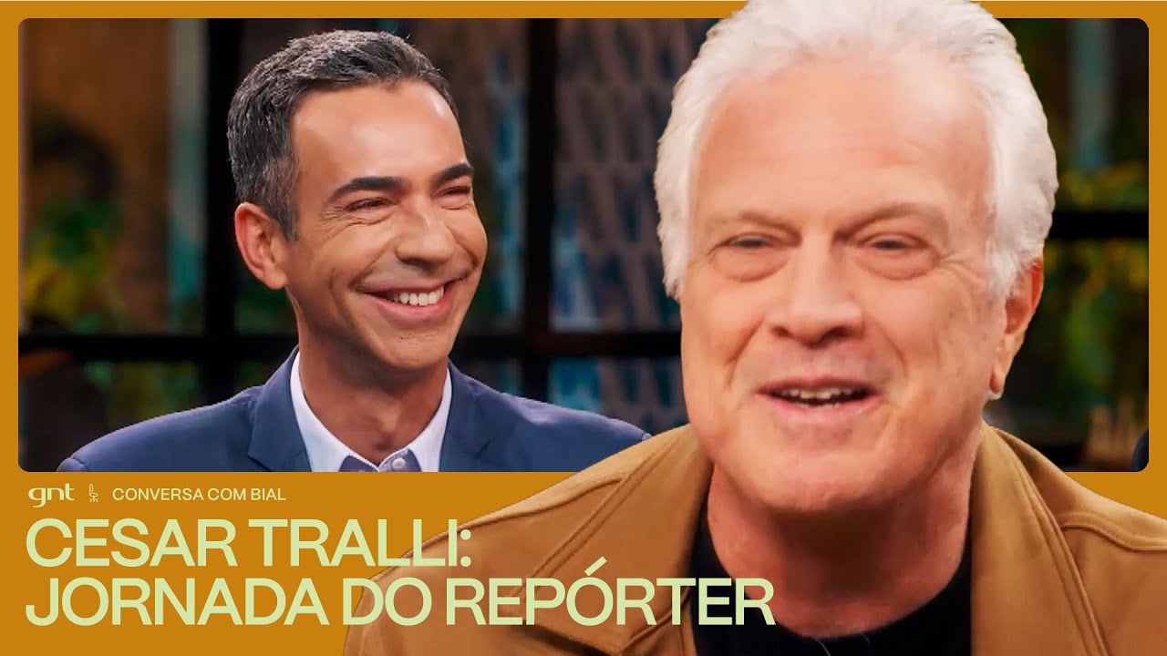 Cesar Tralli conta histórias CURIOSAS da carreira de jornalista e vida ...