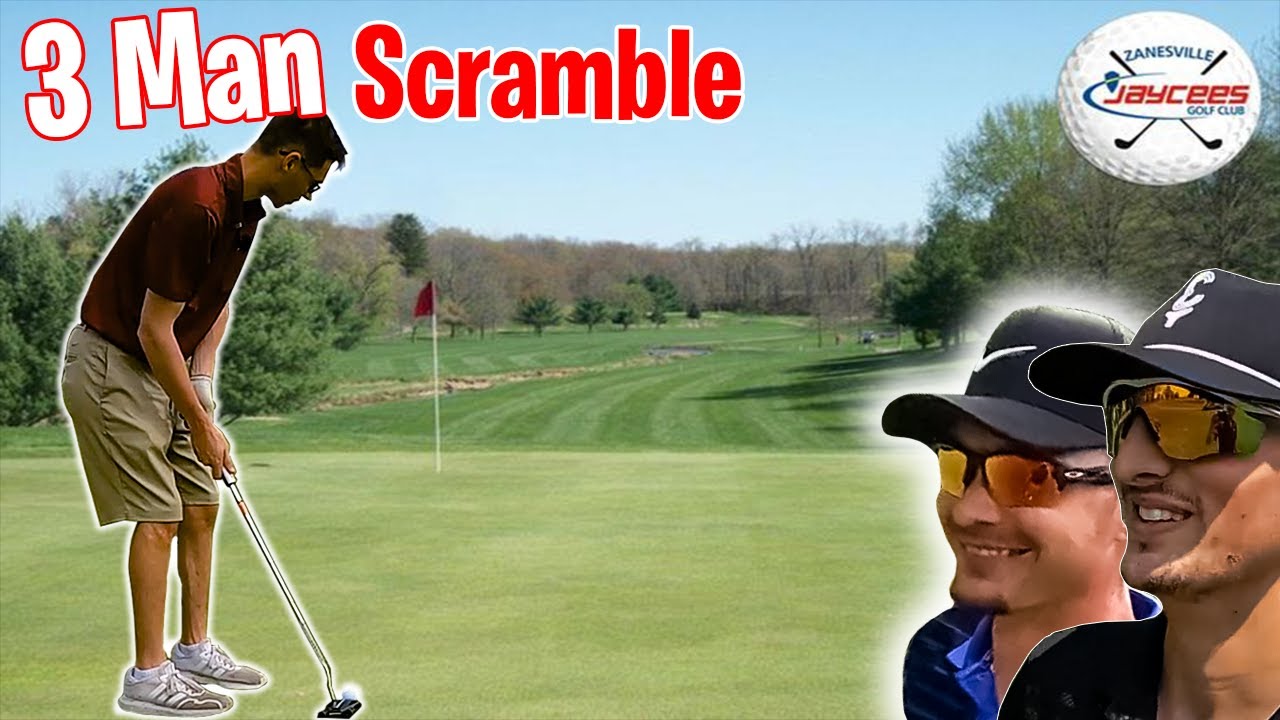 We Played a 3 Man Scramble For Our FIRST EVER Golf Vlog - YouTube