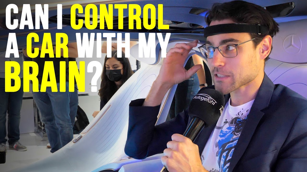The future Mercedes logs on to your brain! 😱 | @autogefuehl - YouTube