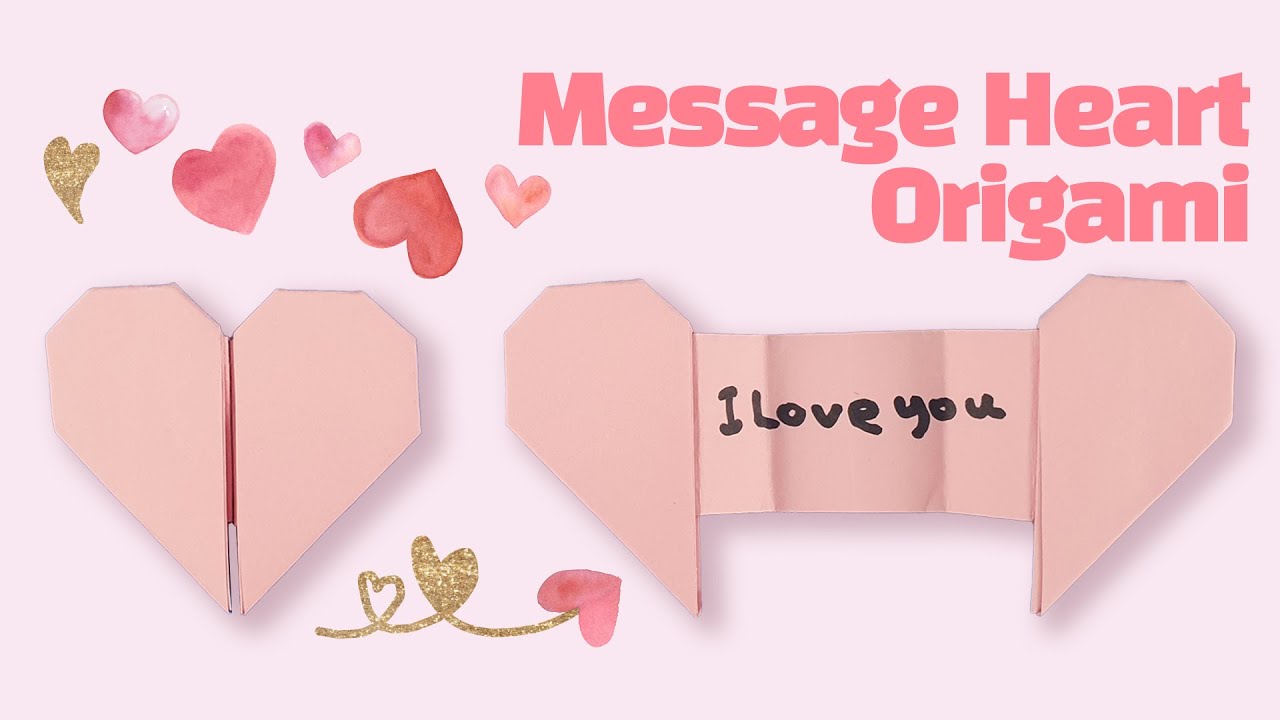 Origami Heart 🍫 | Lucru Manual | #valentinesday #origami #diy # ...