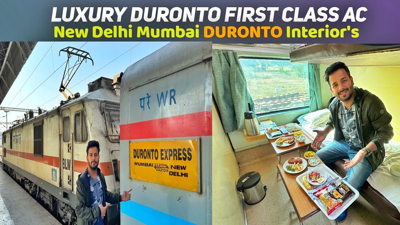 Luxury Duronto First Class Ac Interiors | New Delhi Mumbai Central ...