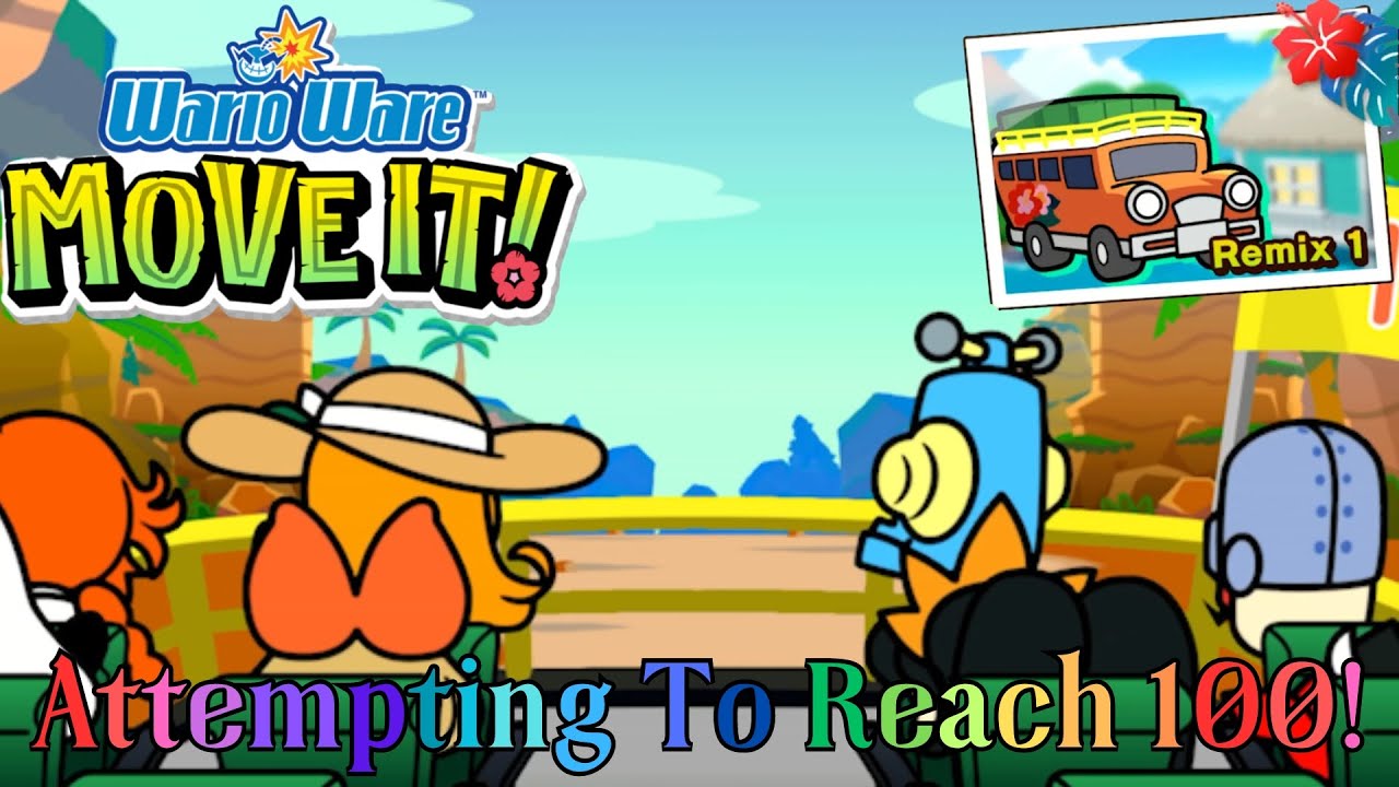 The Road To 100 Begins! - WarioWare MOVE IT! (Switch) - YouTube