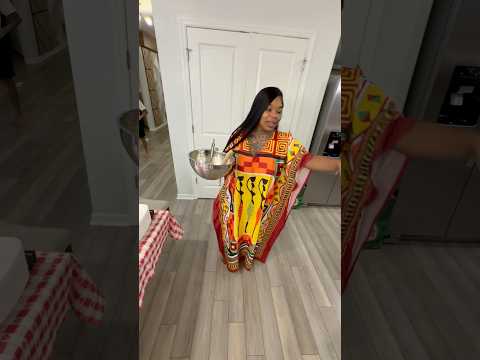 Sukihana and family cooking and dancing