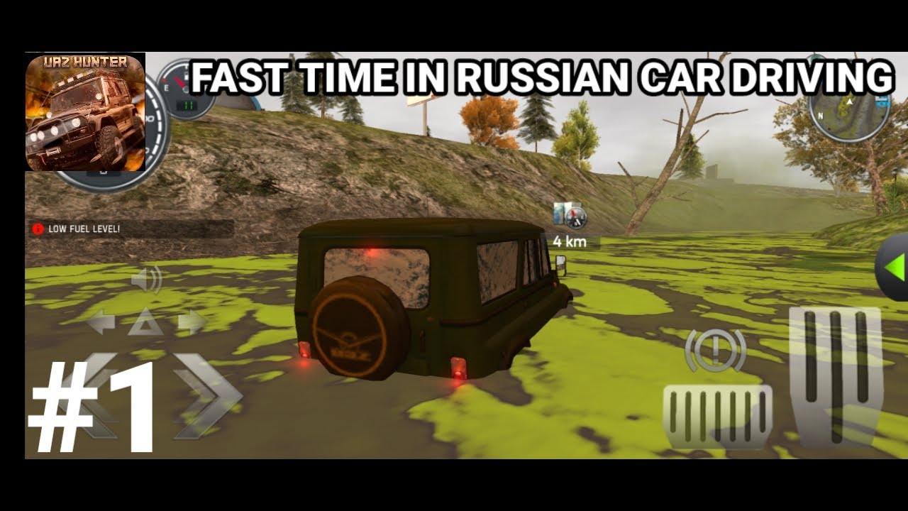 FAST TIME RUSSIAN CAR DRIVING UAZ HUNTER || RUSSIAN CAR DRIVING UAZ ...