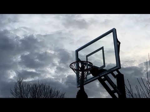 Touching The Rim on a 10ft Driveway Basketball Hoop - YouTube
