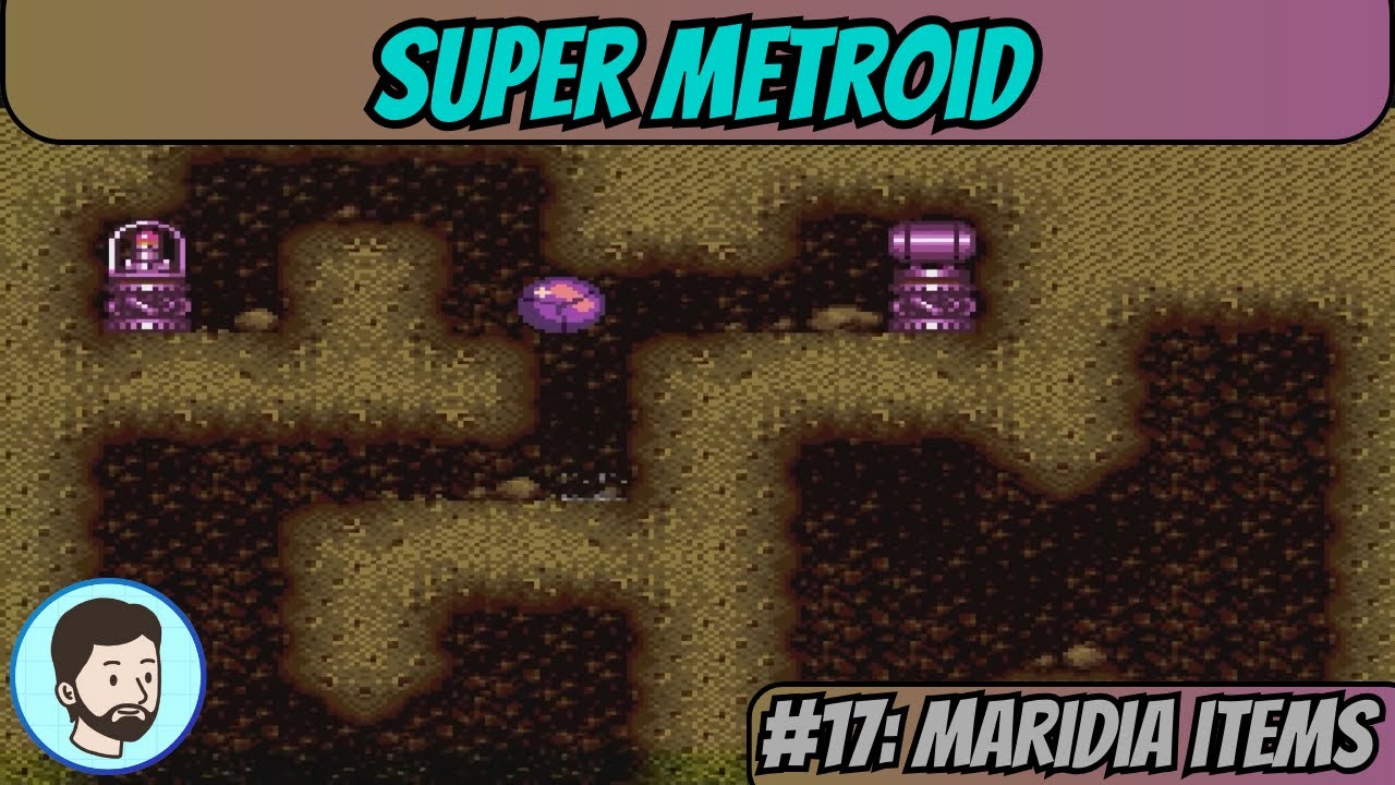 Maridia Items | Super Metroid | Part 17 [Super Nintendo] - YouTube