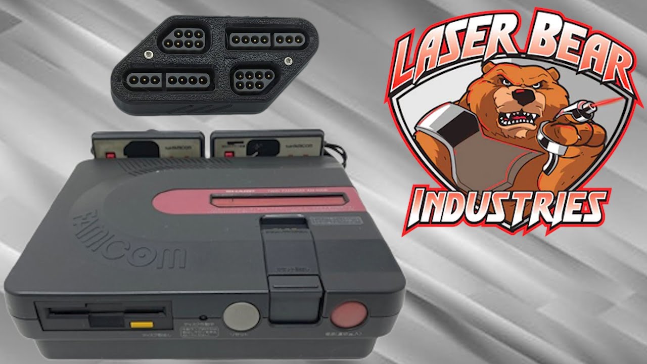 Sharp Twin Famicom - Use NES and SNES Controllers - Twin Diamond ...