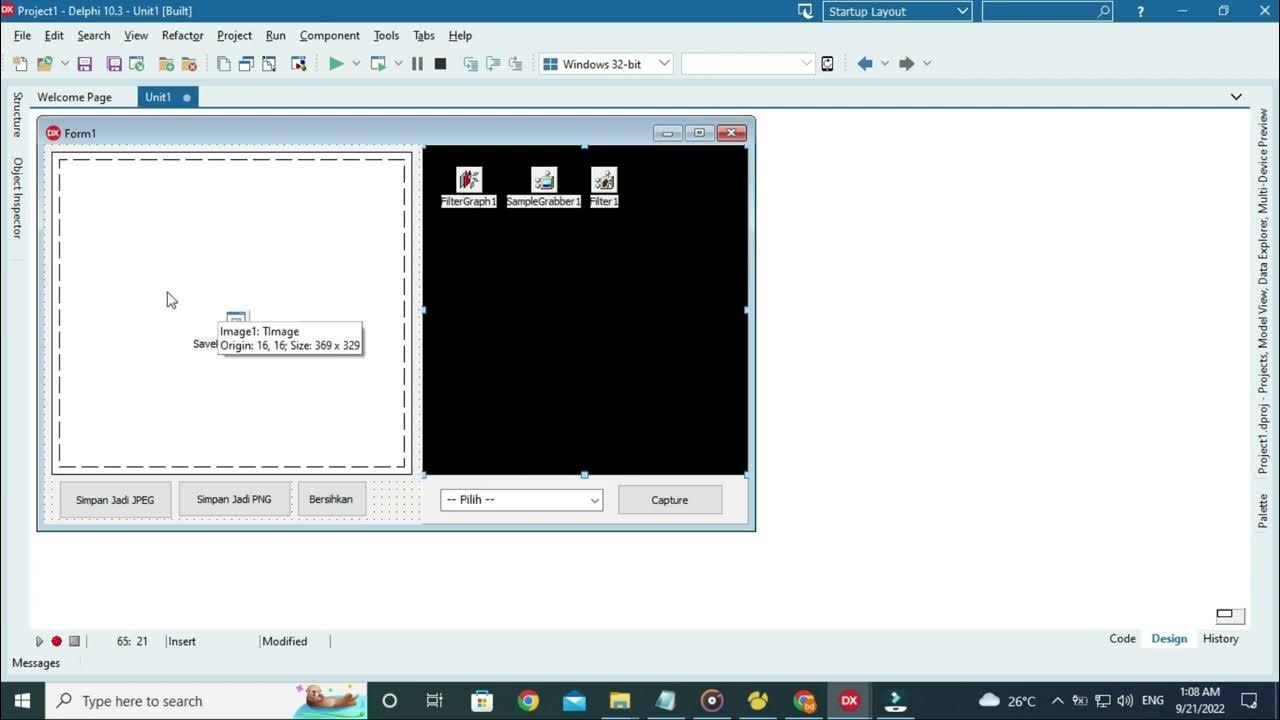 Capture Picture dari Webcam - Delphi 10.3 - YouTube