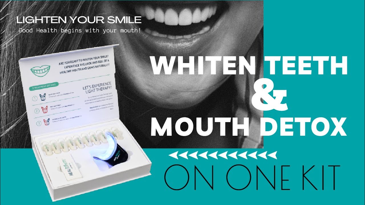 Teeth Whitening Kit Oral Hygiene Dental Health Natural Teeth Whitener ...