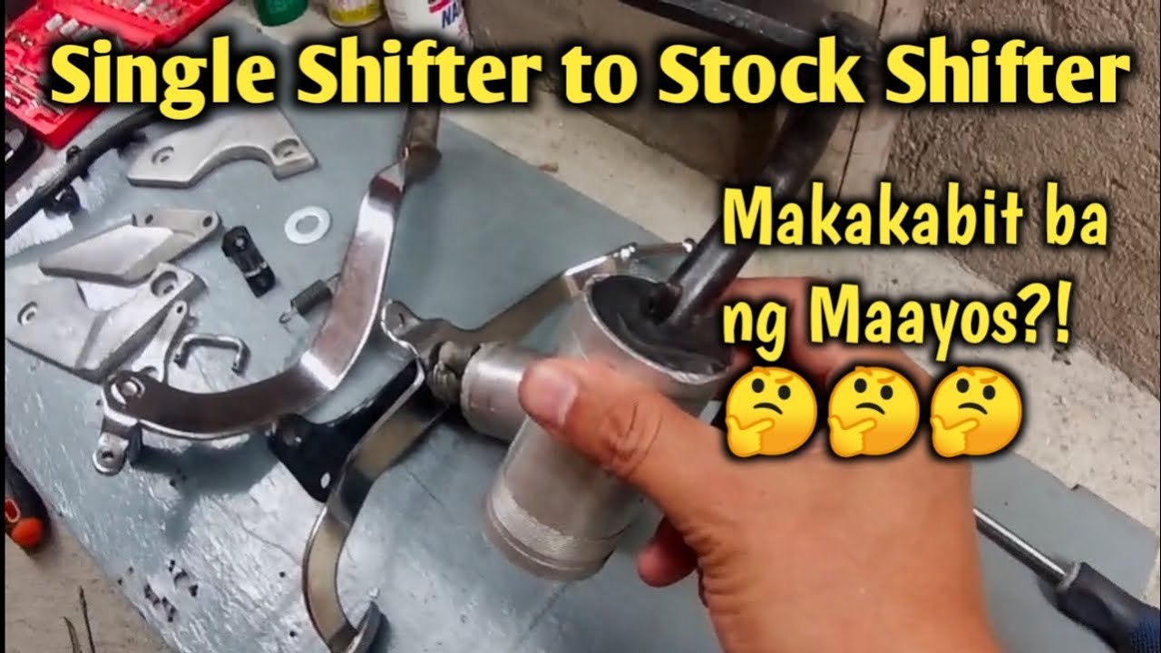 Paano ibalik ang Stock shifter | Single shifter to Stock shifter ...