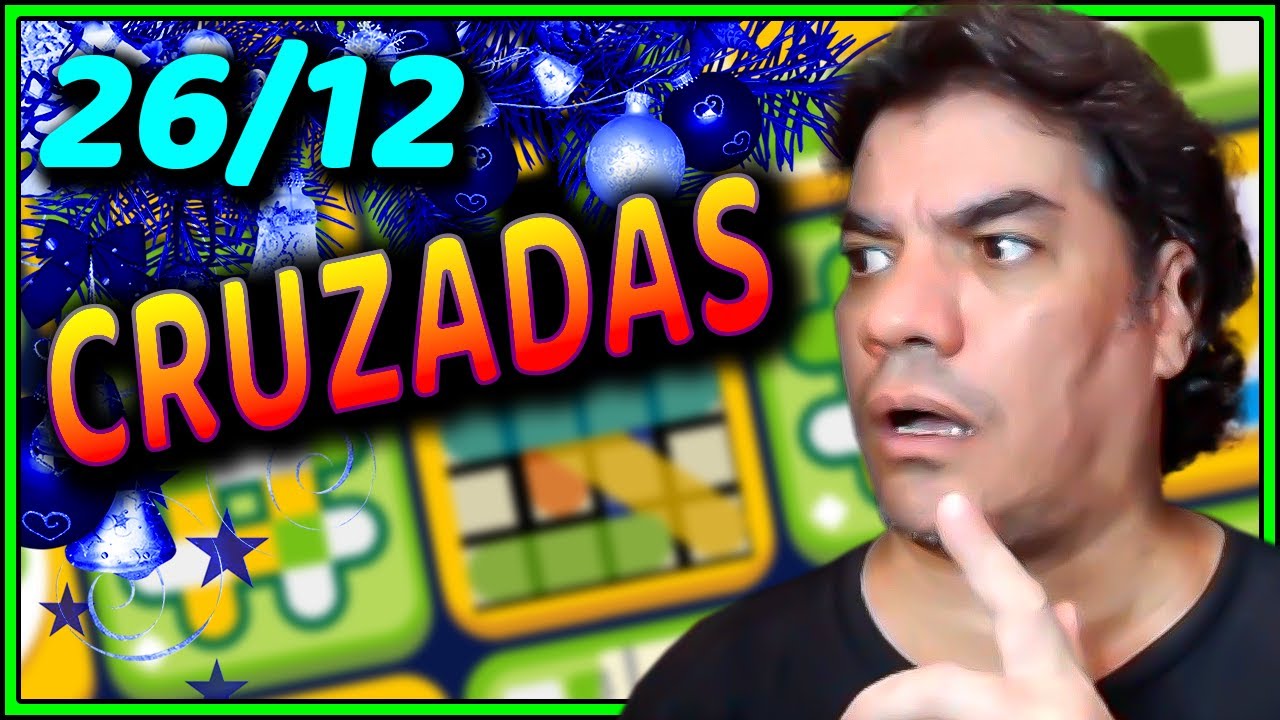 🤯 Jogando Cruzadinha e Mini Cruzadas [26/12/23] - YouTube