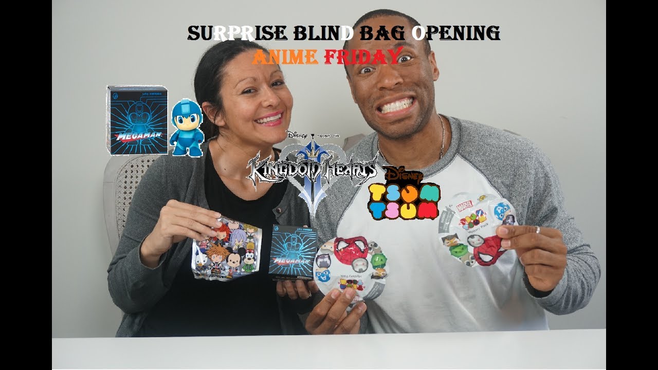 Surprise Bag Openings |Tsum Tsum | MegaMan | Kingdom Hearts | Anime ...