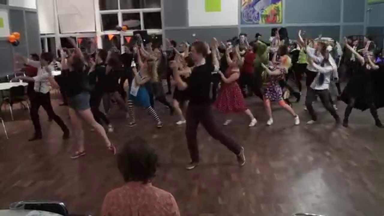 UoY Swing Dance Thriller Stroll - YouTube