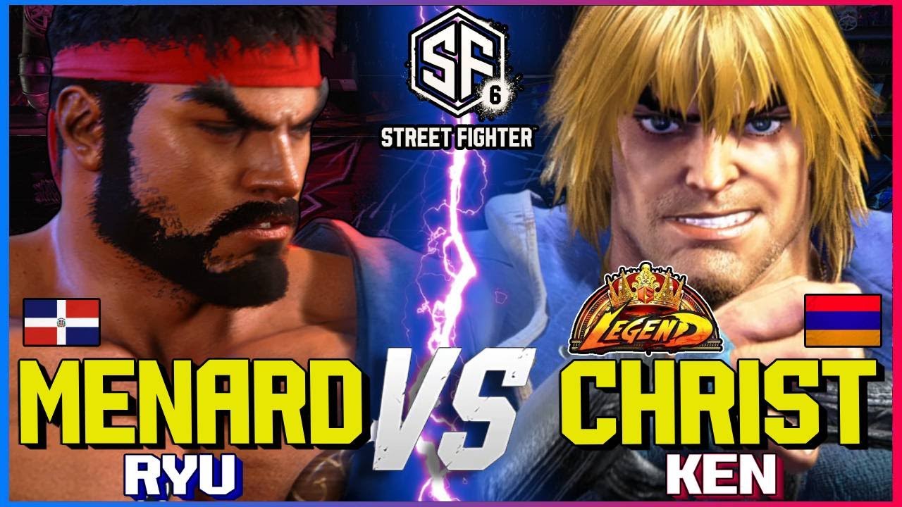 Street Fighter 6 MenaRD (Ryu) Vs Chris Tatarian (Ken) SF6 High Level ...
