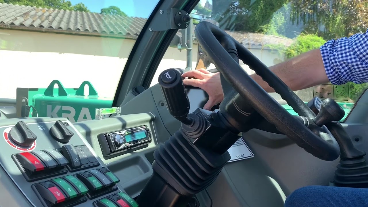 Kramer KT507 Telehandler Walkaround - YouTube