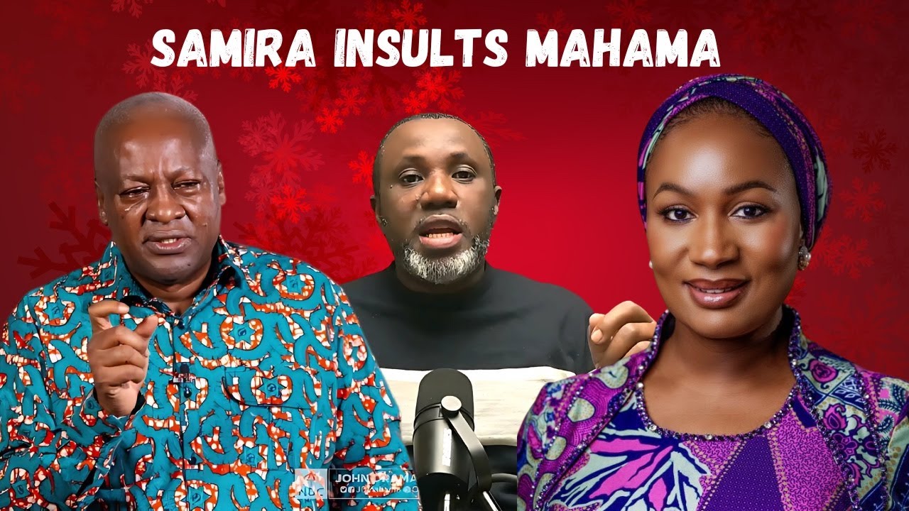 SAMIRA BAWUMIA ATTACKS JOHN MAHAMA BUT BAWUMIA IS CONFUSED - YouTube