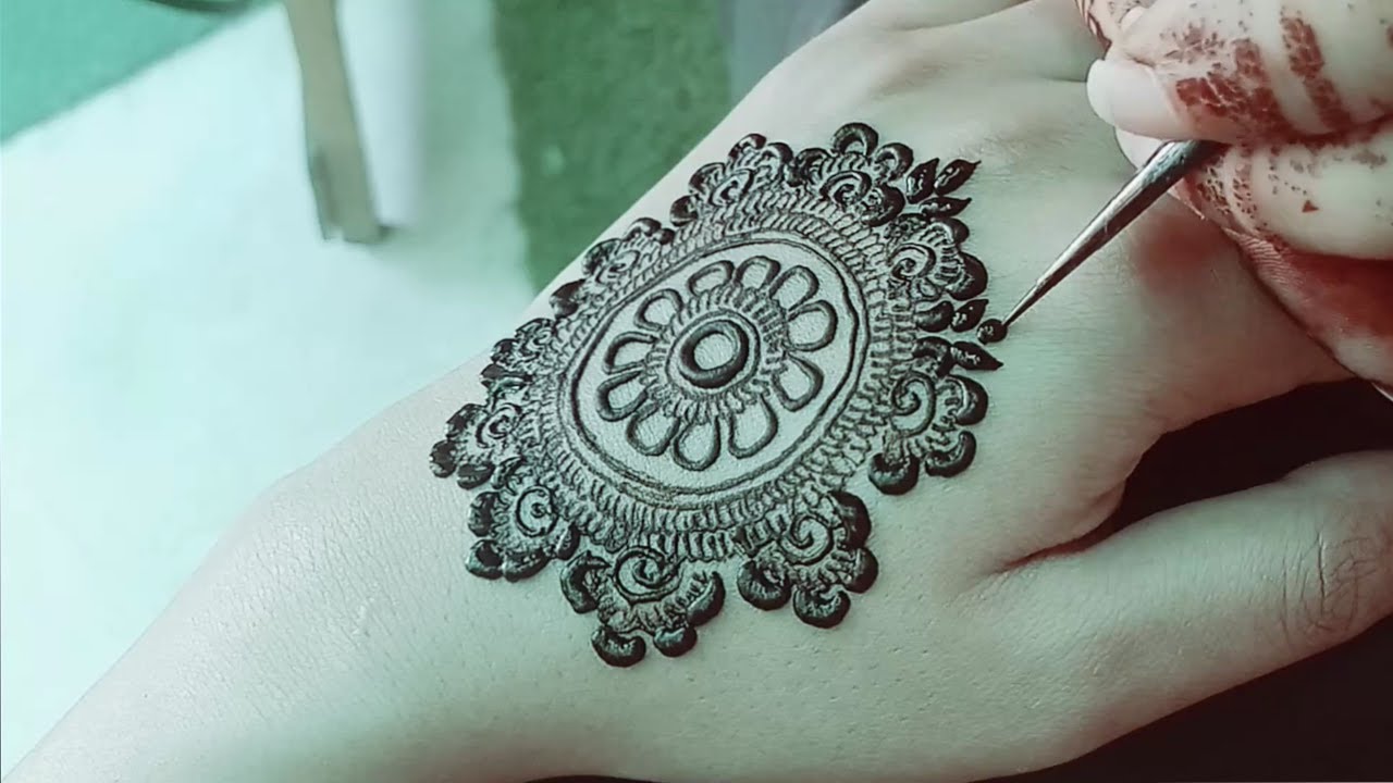 Back Hand Bunch Design - YouTube