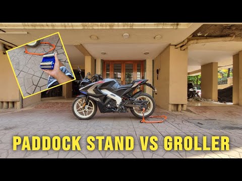 Paddock Stand VS Grand Pitstop Groller 🔥 - Grand Pitstop Universal ...