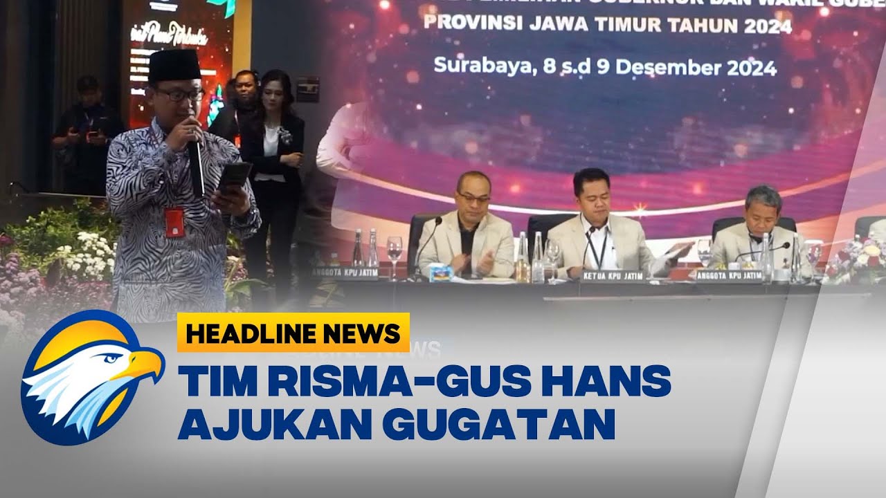 [HEADLINE NEWS, 11/12] Tim Paslon Risma-Gus Hans Ajukan Gugatan ke MK ...
