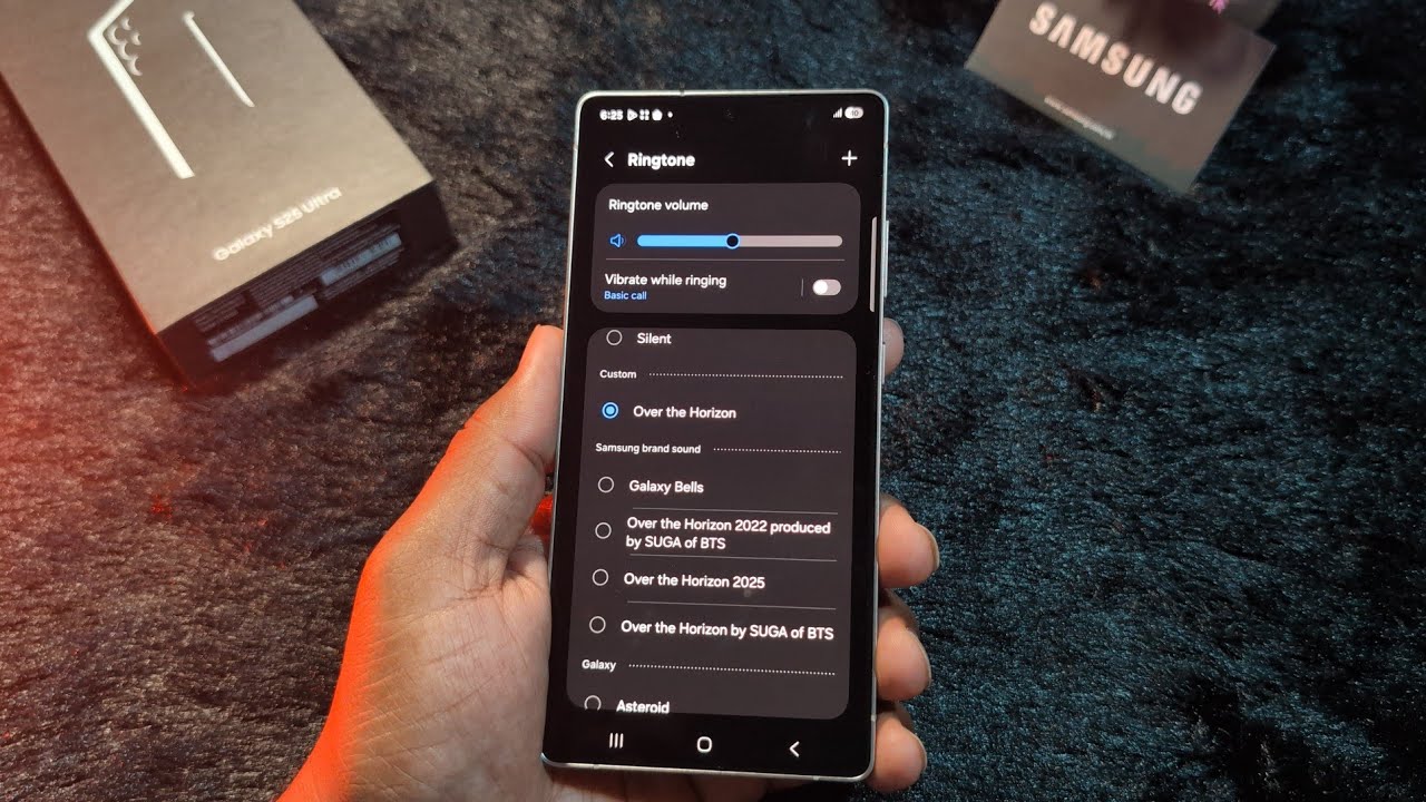 How to Change Ringtone in Samsung Galaxy S25 Ultra/S25 Plus/S25 Edge/S25 | Set Custome Ringtone ...