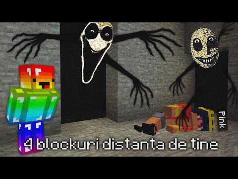 Am MURIT de FRICA cu @IHATEPINKTF pe Minecraft Horror