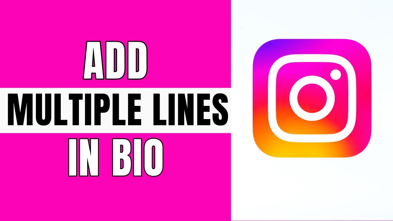 How To Add Multiple Lines In Instagram Bio - Full Guide - YouTube