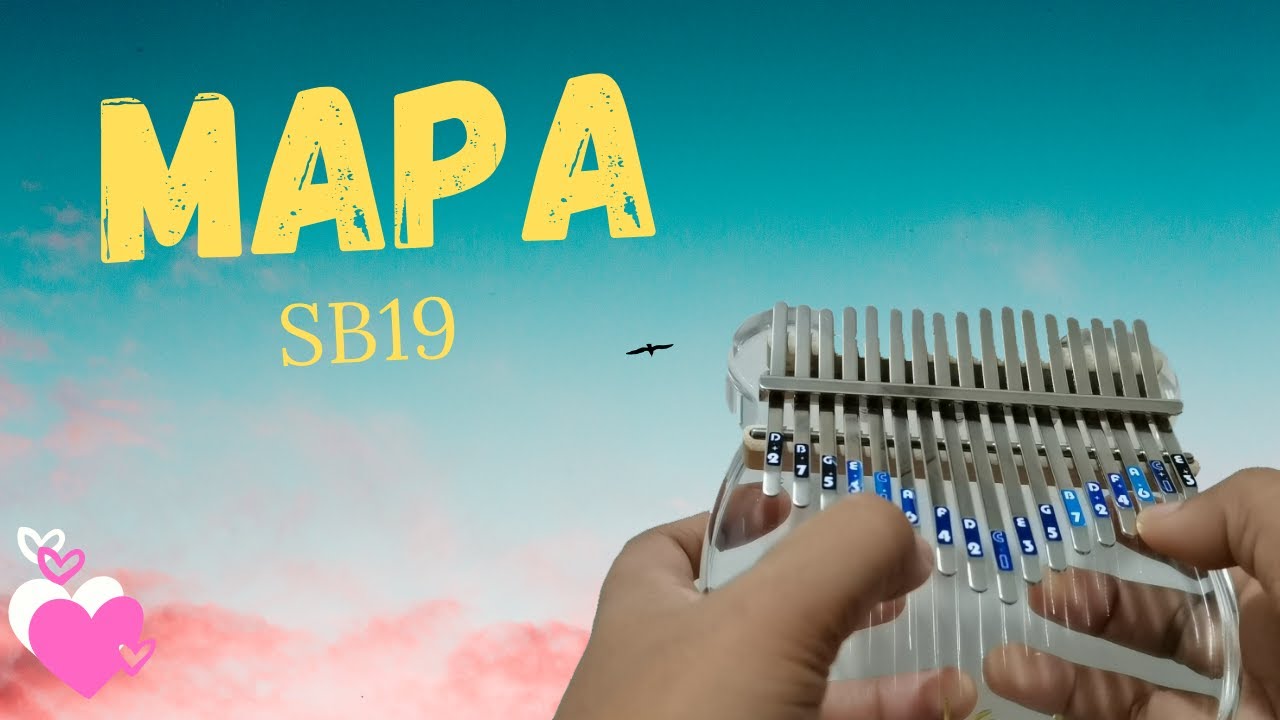 MAPA // SB19 // Kalimba cover with tabs - YouTube