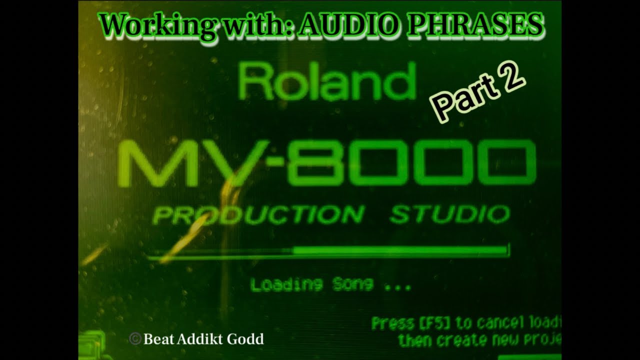 MV8000 working with: Audio Phrases May 7, 2024 - YouTube