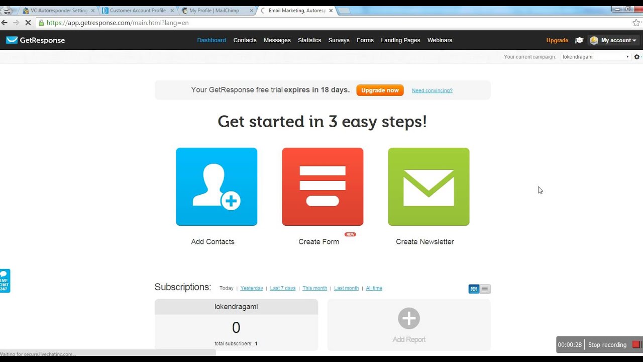 Getresponse Api Key Integration in Visual Composer Autoresponder Addon - YouTube
