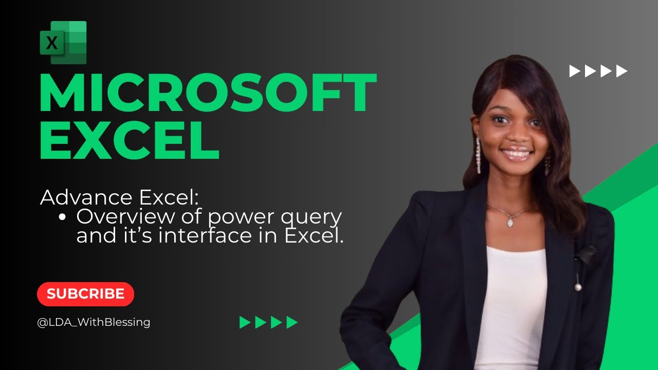 The overview of power query and its interface in Microsoft excel. - YouTube