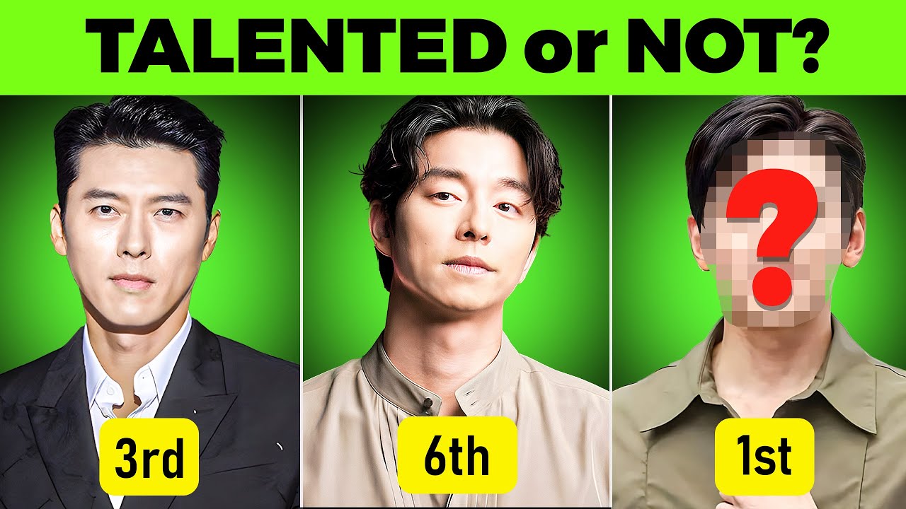 Top 15 Most Talented Male Korean Actors of 2024 (All about talent, not ...