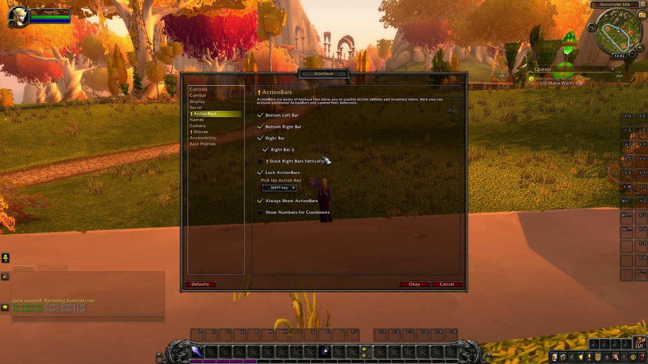 How to get more Action Bars - World of Warcraft - YouTube