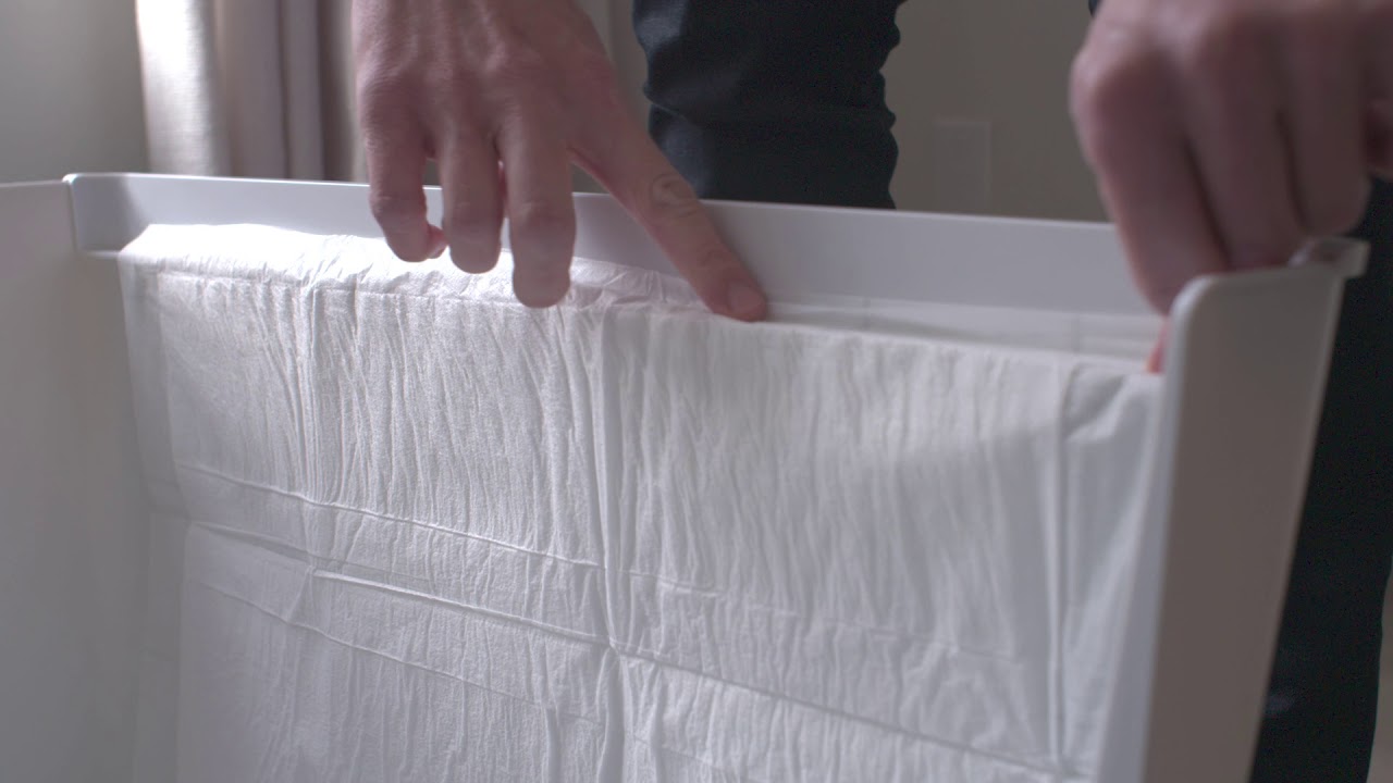 Doggy Bathroom // Adhesive Pee Pads - YouTube