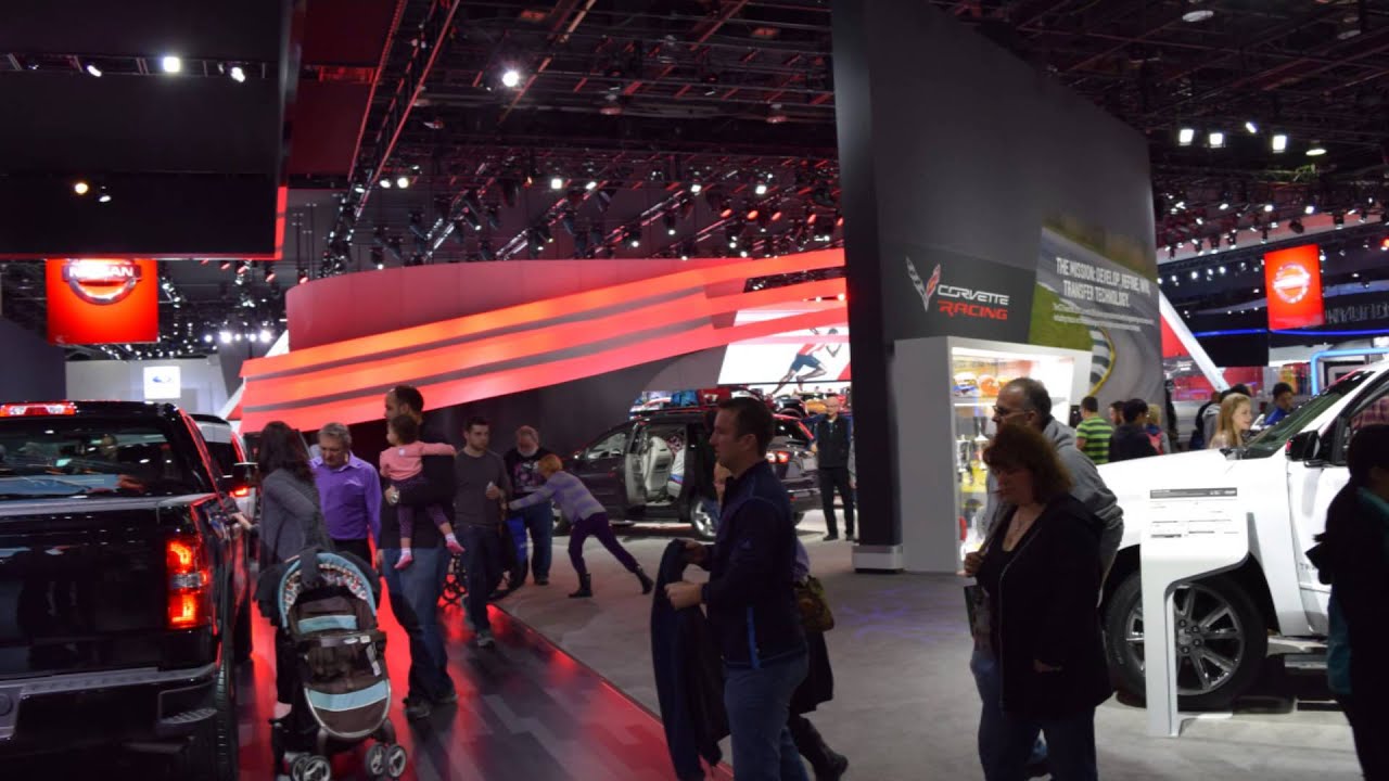 North American International Auto Show in Detroit - 2015 - YouTube