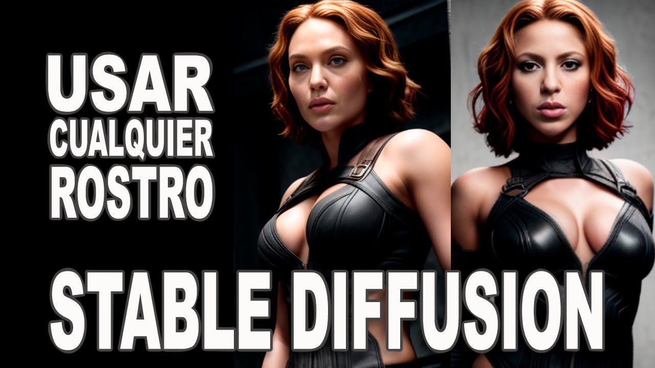 Poner o cambiar la cara a cualquier personaje en Stable Diffusion con IA - YouTube