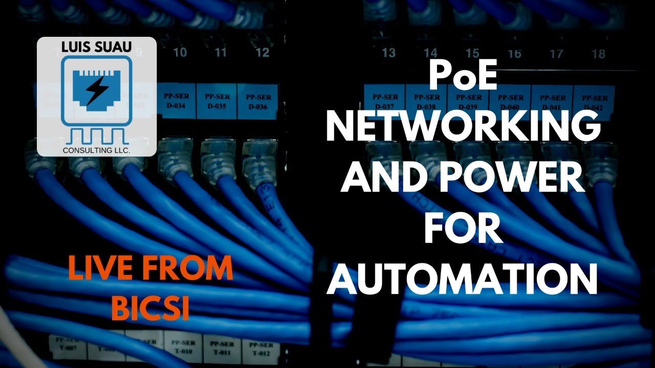 Networking and Power for PoE Lighting and Automation - YouTube