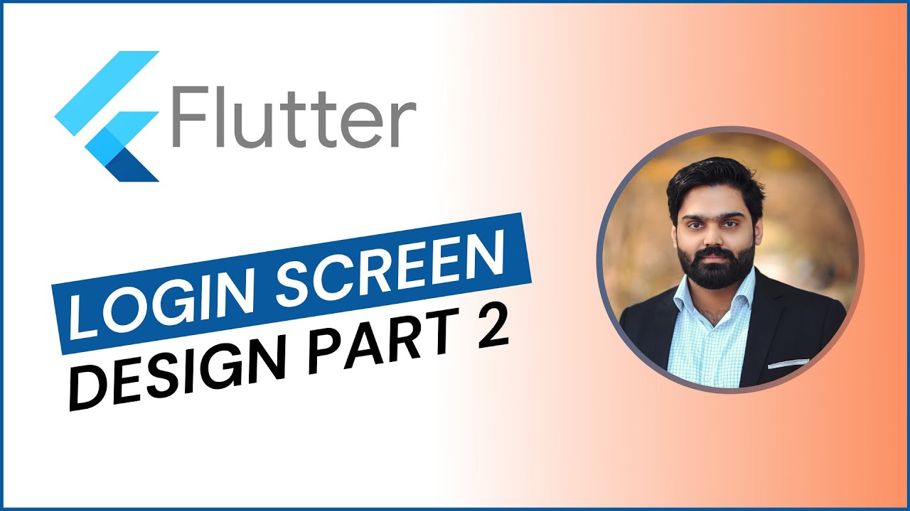 How To Create Flutter Login Screen Part 2 Flutter Complete Course Youtube