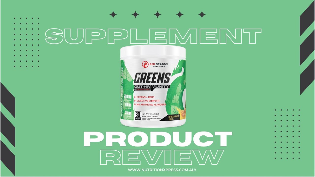 Red Dragon Greens Review | Greens Gut & Immunity | Nutrition Xpress ...