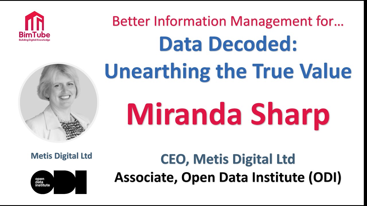 #21 - Miranda Sharp - Data Decoded: Unearthing the True Value - YouTube